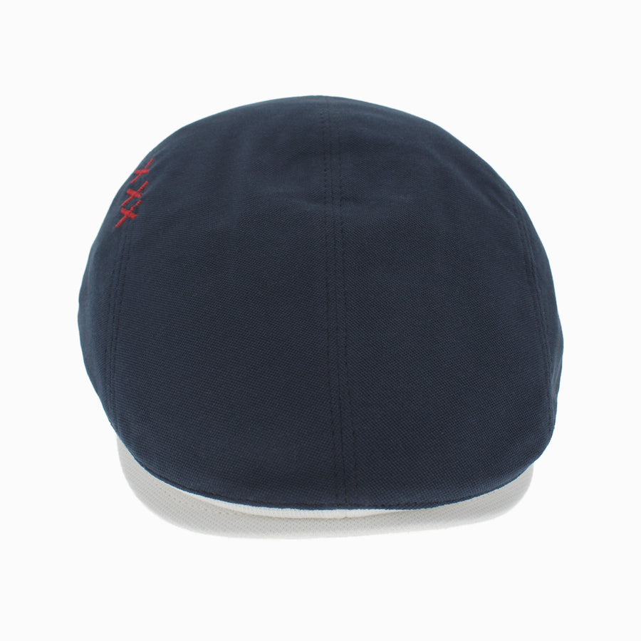 Belfry Giotto Navy Cotton Flat Cap - Hats in the Belfry – Hats in the ...