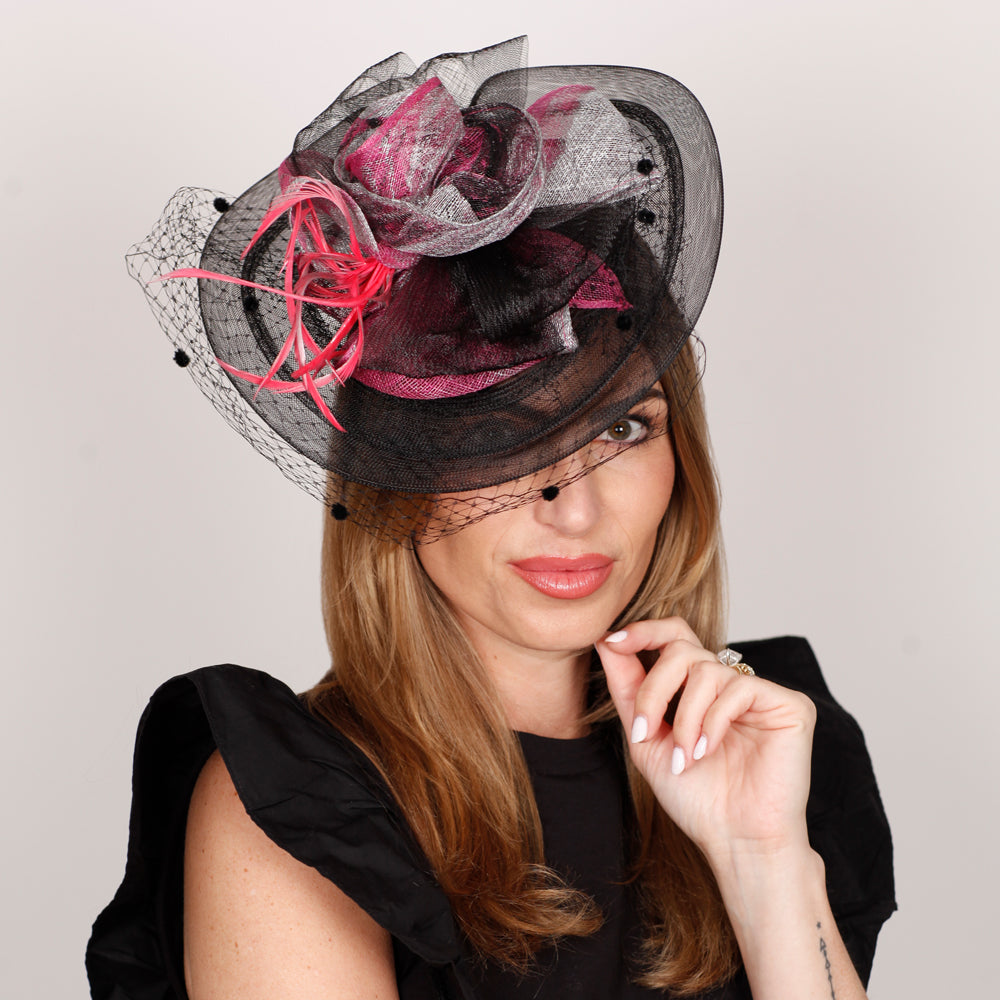 Belfry Luiga Black Fascinator for Women – Hats in the Belfry