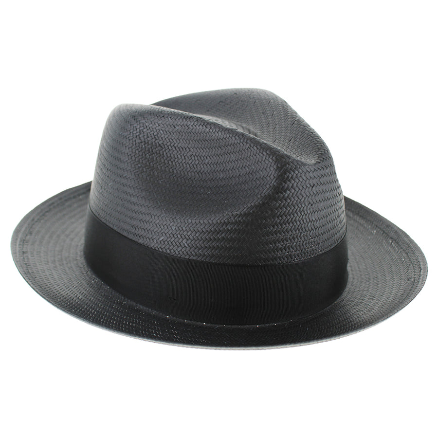 Buy Belfry Torres – Glazed Black Toyo Fedora Hat – Hats in the Belfry