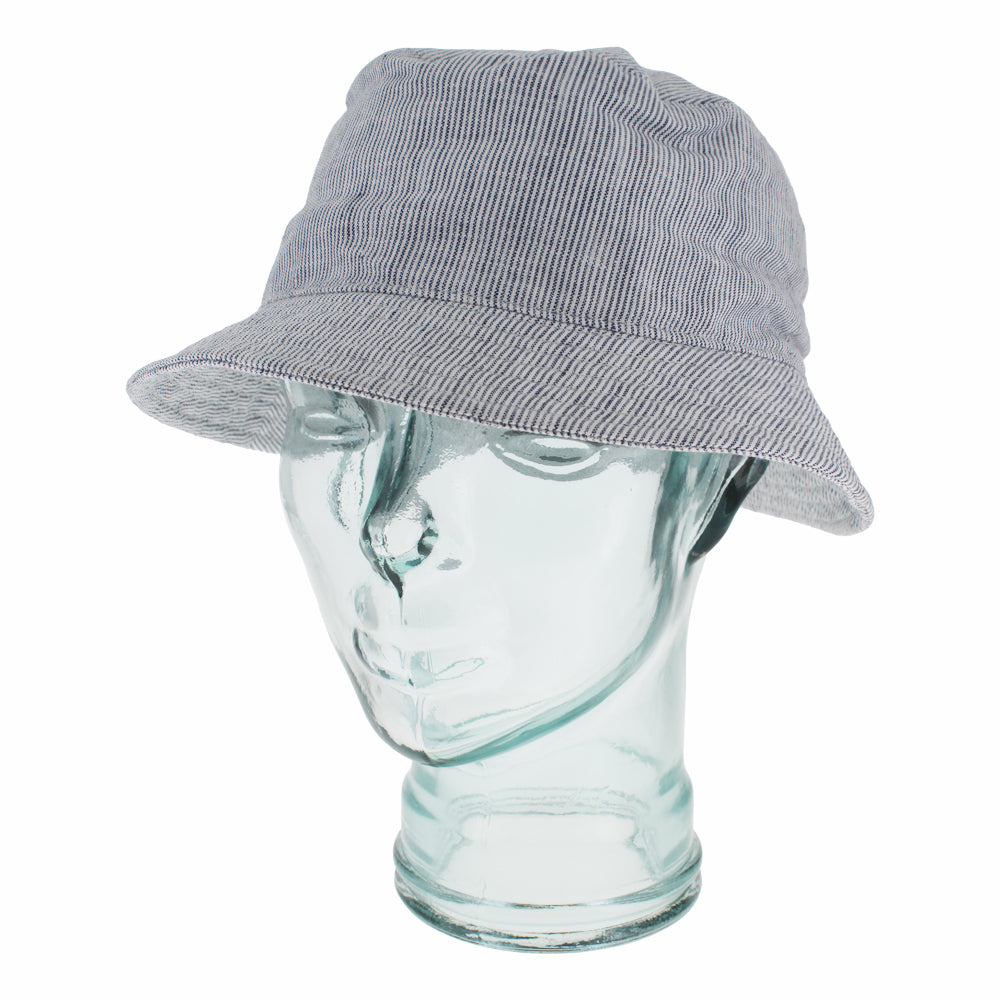 Buy Belfry Vivaldo Blue Linen Women Bucket Hat Italy – Hats in the Belfry