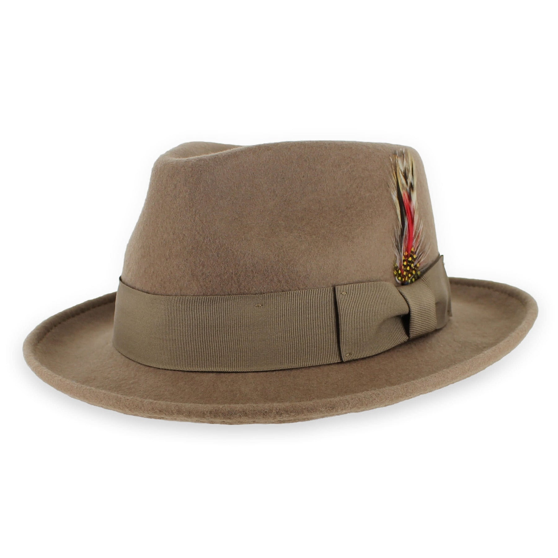 Hats in the Belfry Gangster - Classic Wool Fedora Hat